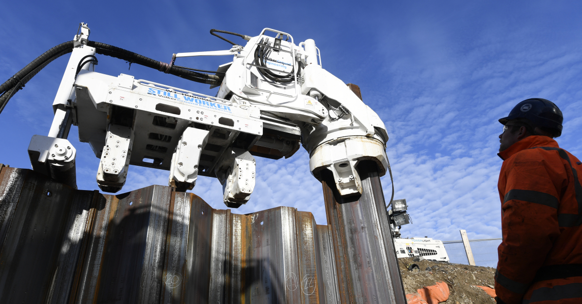 Steel Piling Services UK | VolkerGround Engineering