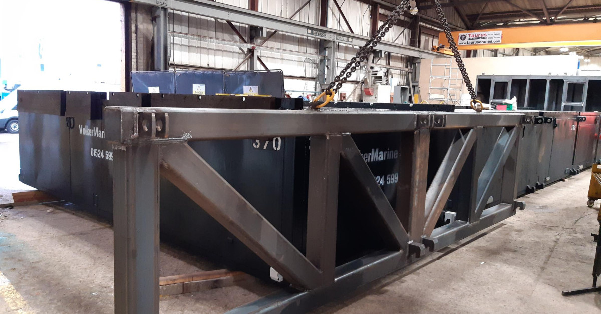 Steel Fabrication Services UK | VolkerMarine Services