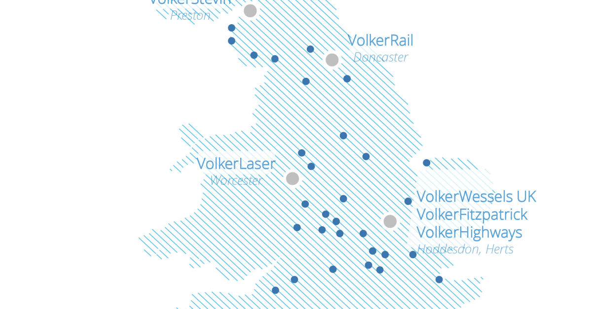 Our locations | VolkerWessels UK