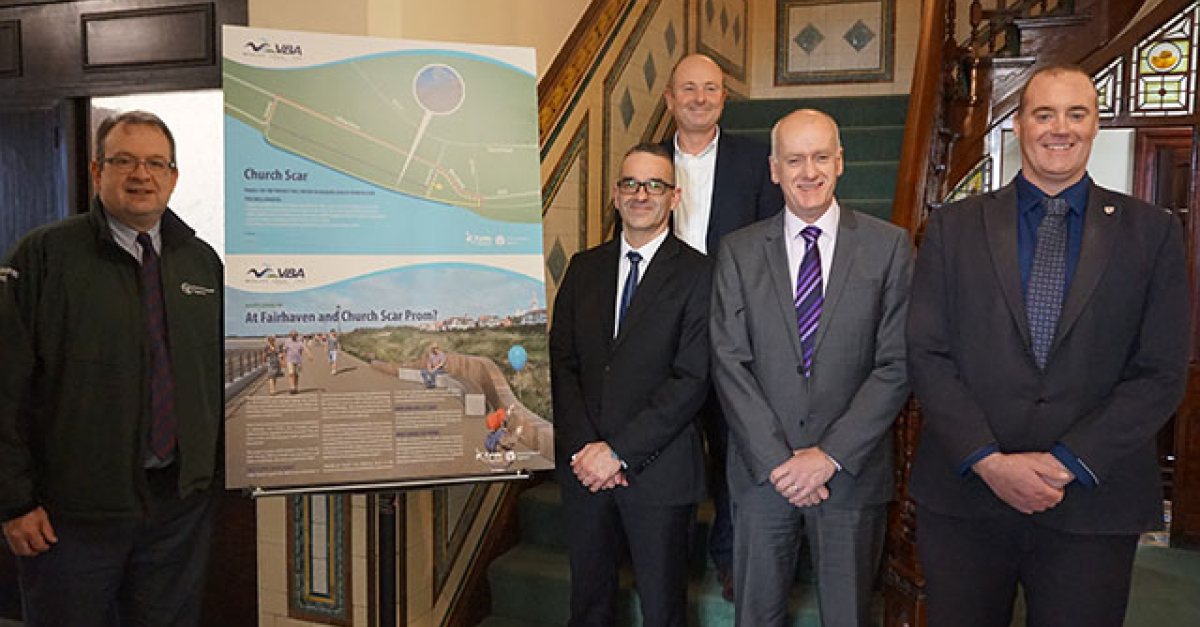 Construction work begins at Church Scar coast protection scheme ...