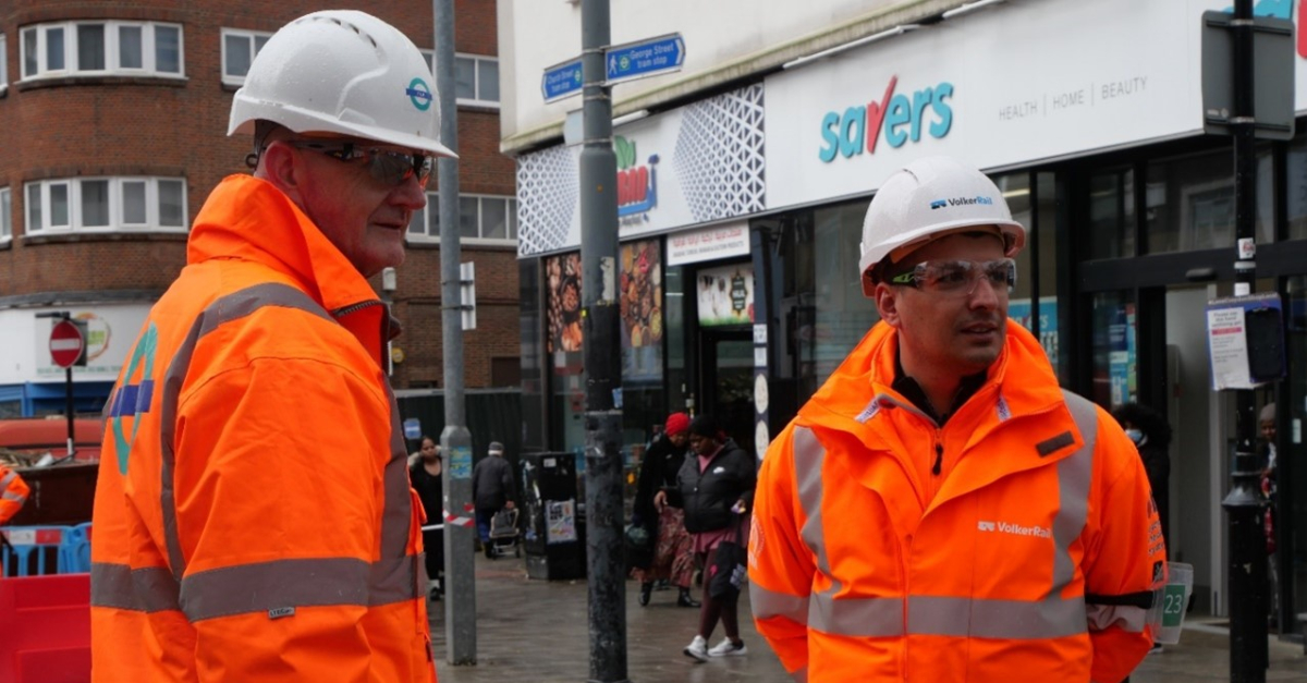 Embedded track renewals completed at Croydon | VolkerWessels UK